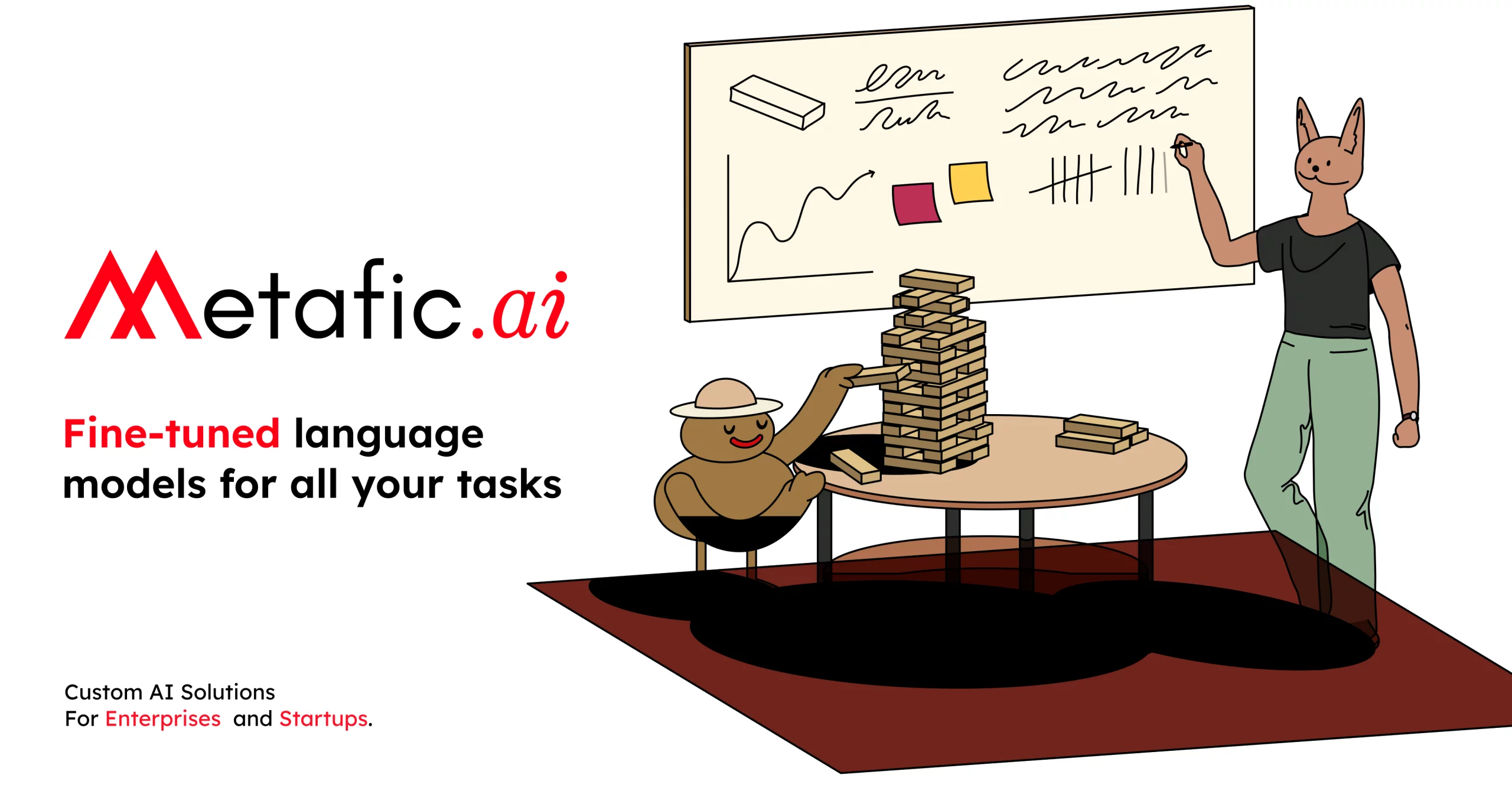 Generative AI Solutions For Enterprises and Startups | Metafic.ai